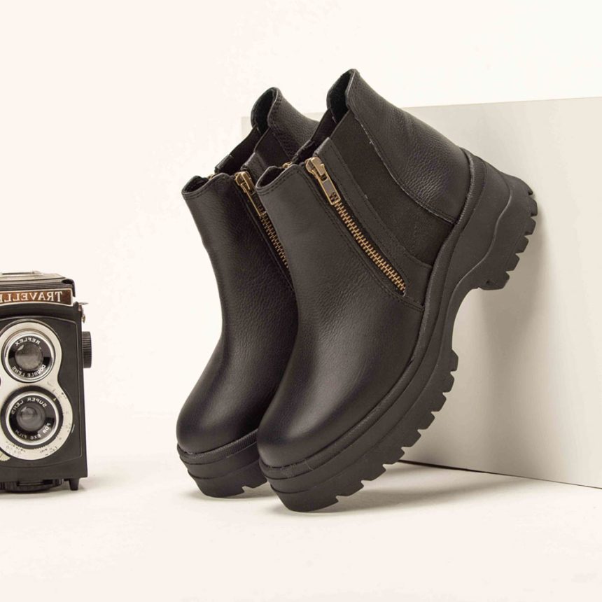 Botineta Keady Texara – cuero genuino – Zapatos Comodos